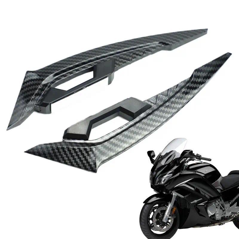 1pair Motorcycle Winglets Motorcycle Front Side Spoiler Aerodynamic ...