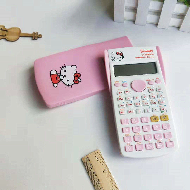 Function Calculator for College Students, Portable Multi-Function Cute ...