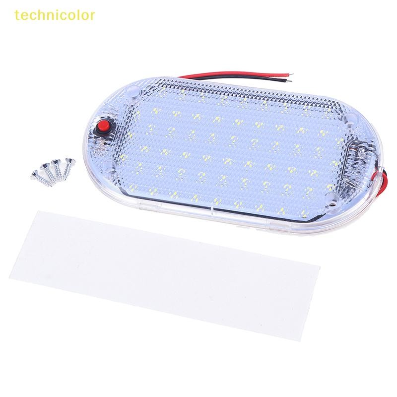 TCPH 60LED 12V-85V LED Car Vehicle Dome Roof Ceiling Reading Lamp ...
