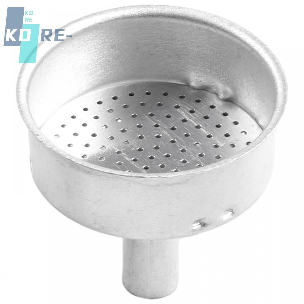 Sleek Aluminium Moka Funnel Filter Replacement Perfect for Different ...