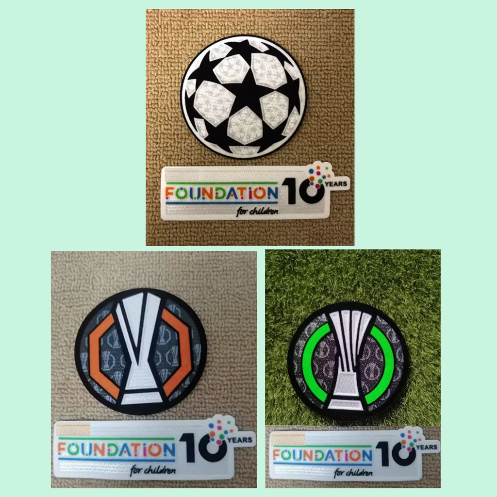 2025 Champions League Patch 10 Years Respect Patch Heat Transfer Soccer ...