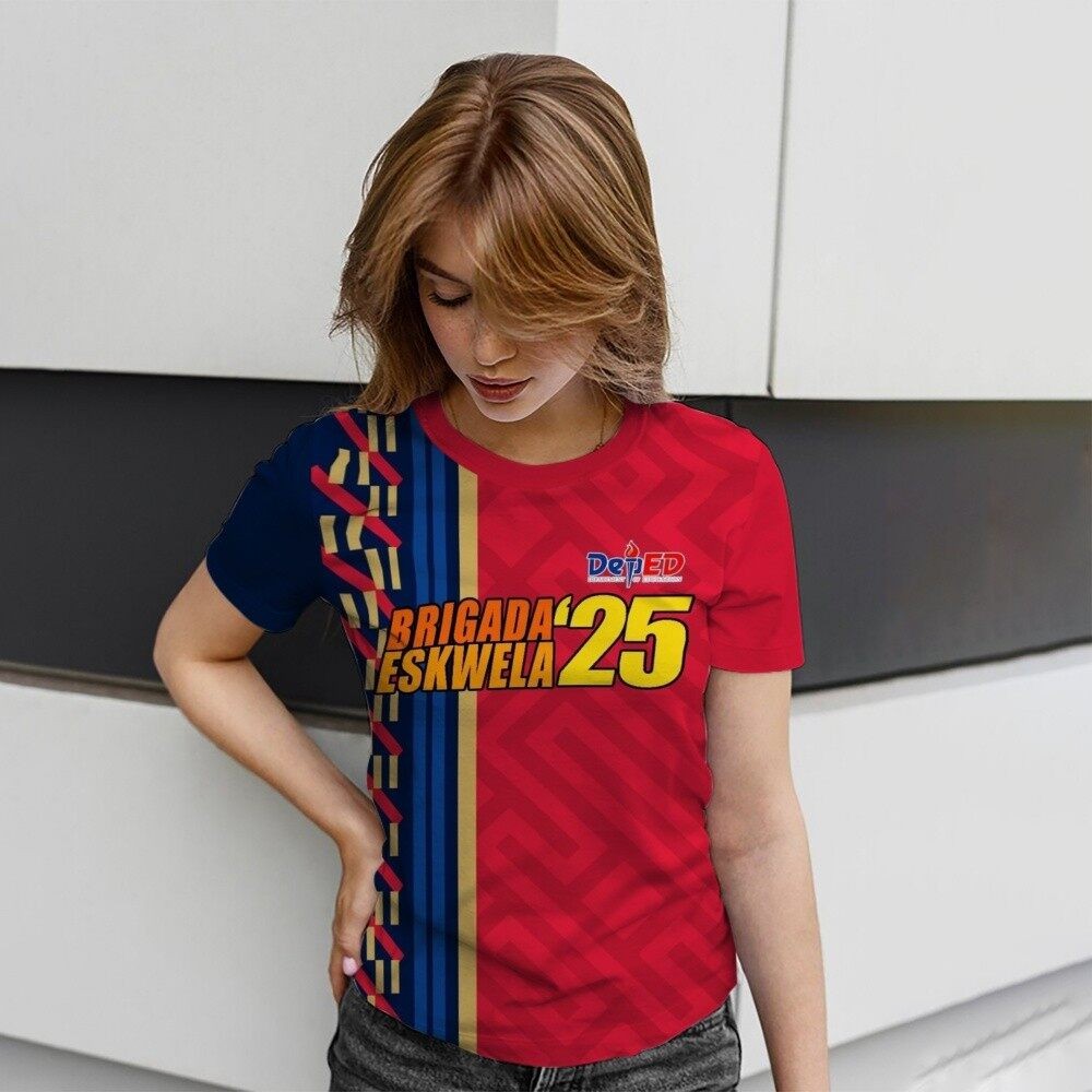 2025 DepEd Shirt BRIGADA ESKWELA Shirt Unisex Uniform Workwear T-shirts ...