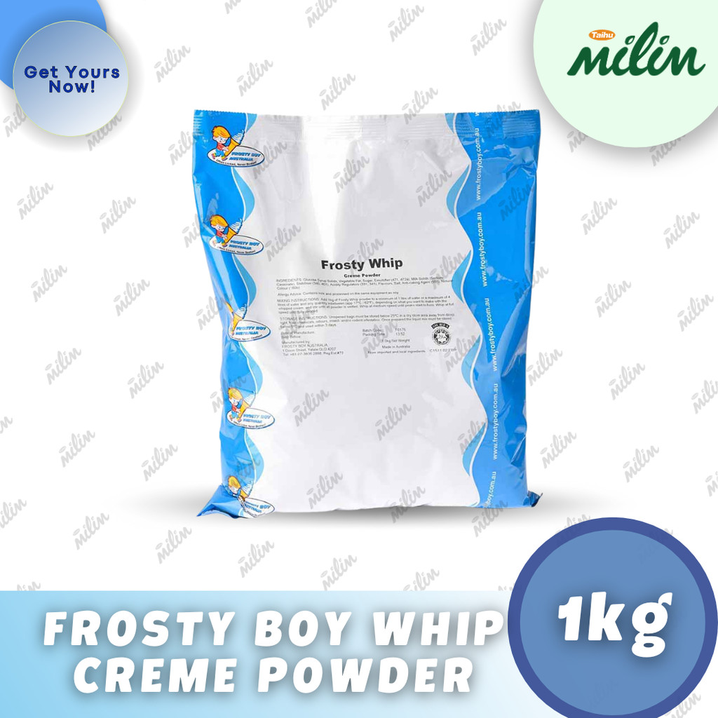 Frosty Boy Whip Cream Powder ( 1kg ) baking ingredient / frosty whip ...
