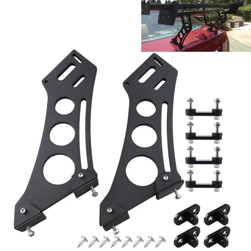 Universal 10" Car Rear Spoiler Trunk Tail Wing Legs Mount Brackets ...