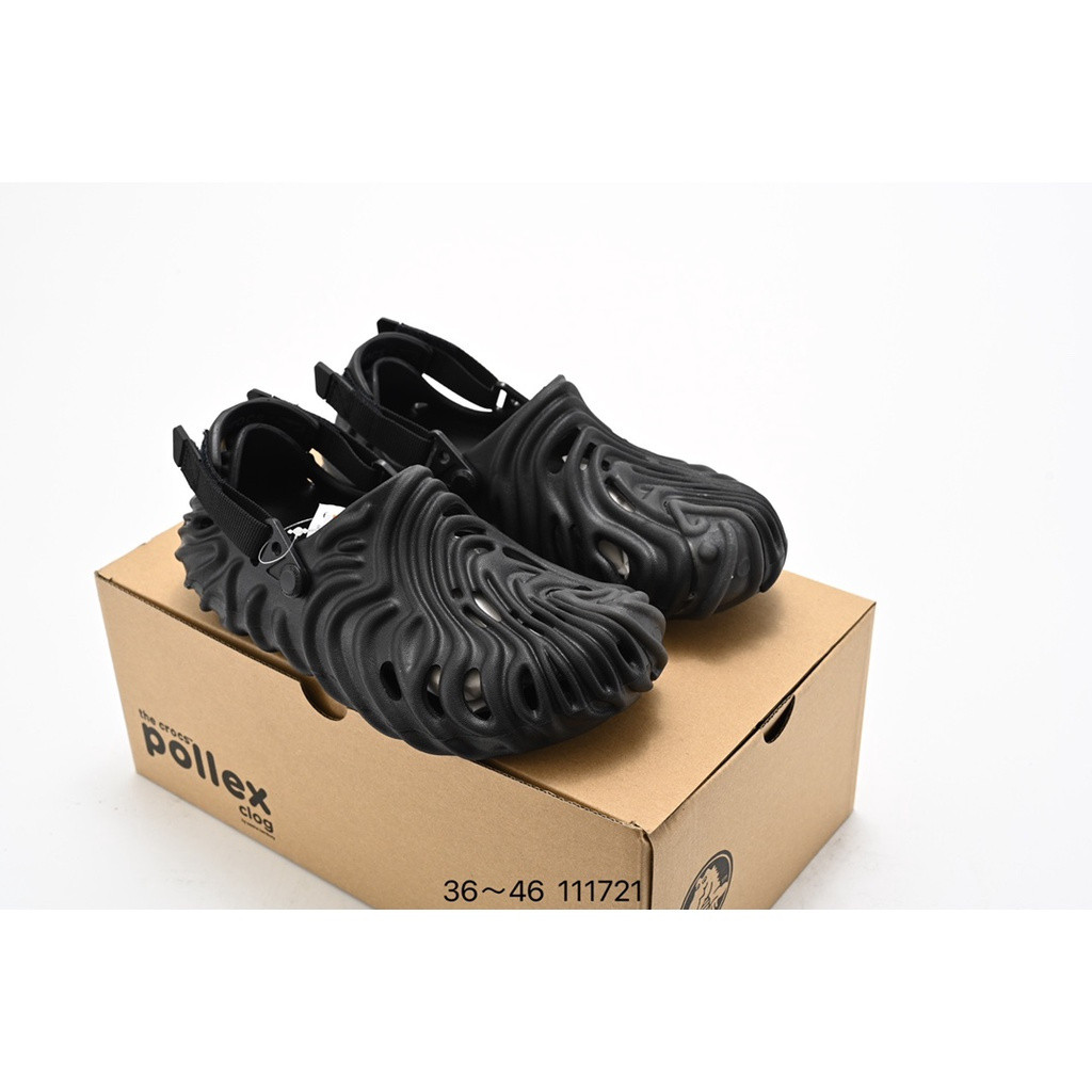 Salehe Bembury x Crocs Pollex Clog "Peach" fingerprint spine series ...