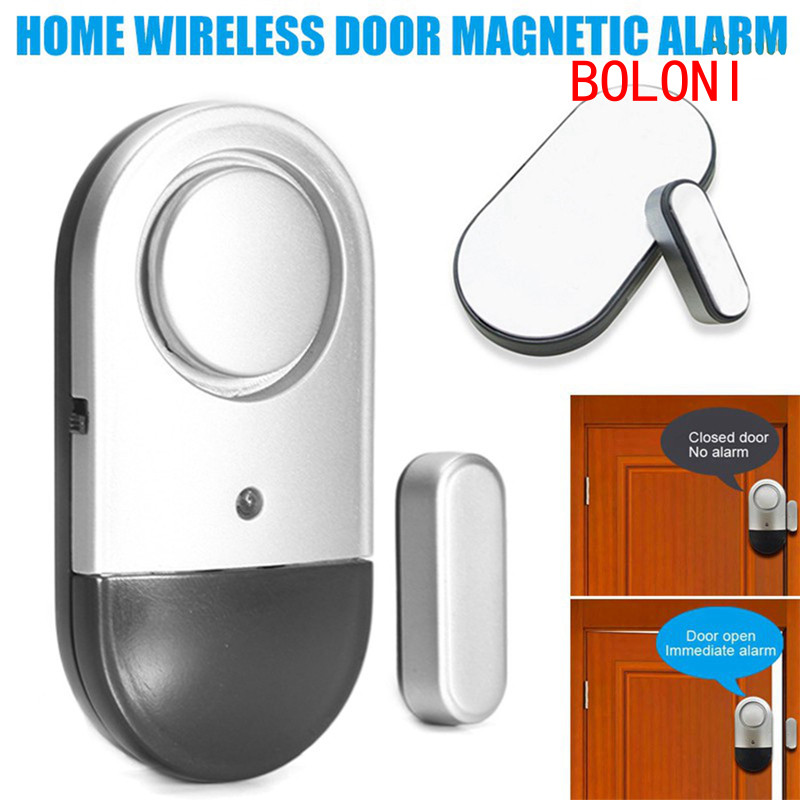 Wireless Door And Window Magnetic Entry Sensor, Home Security Burglar ...