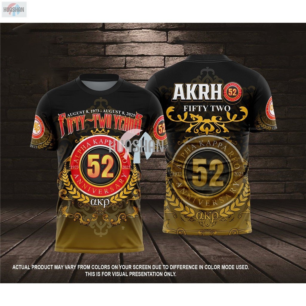 2025 New! AKP 1973 Alpha Kappa Rho V34 52th New Design Anniversary ...