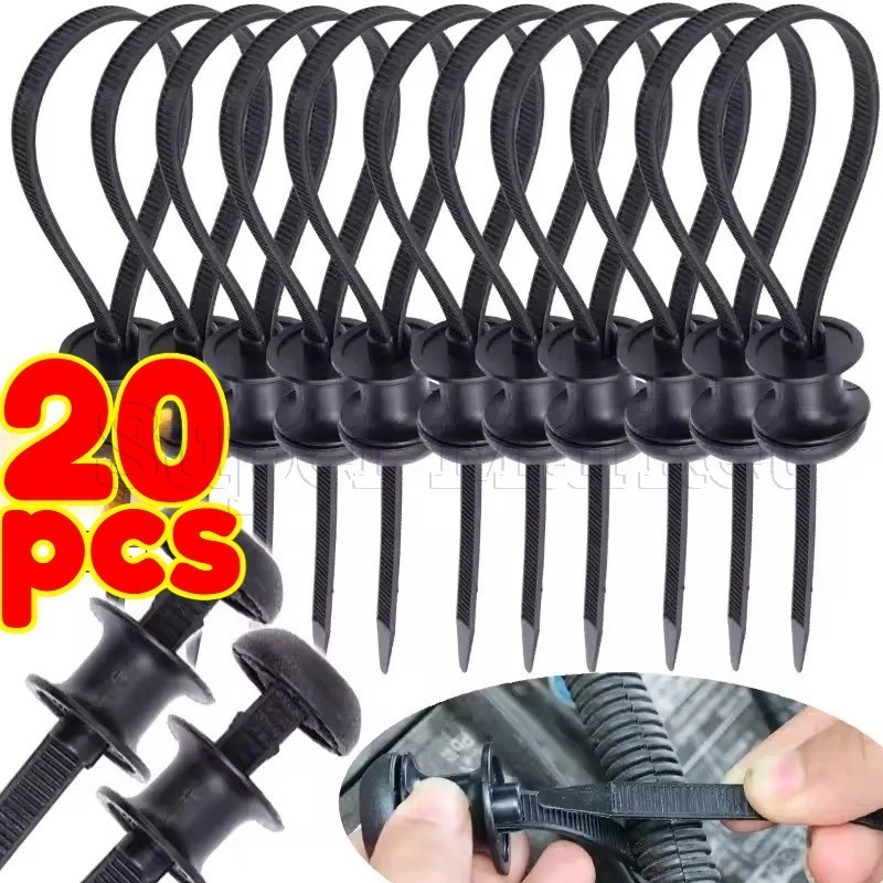 Self-Locking Nylon Cable Ties - Automotive Wiring Harness Fasteners ...