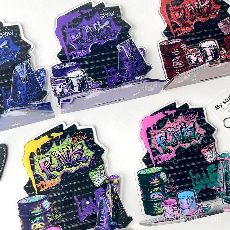 Acrylic Insert Fantasy diy Gift Valley Meiji'er Display Stand[Graffiti ...