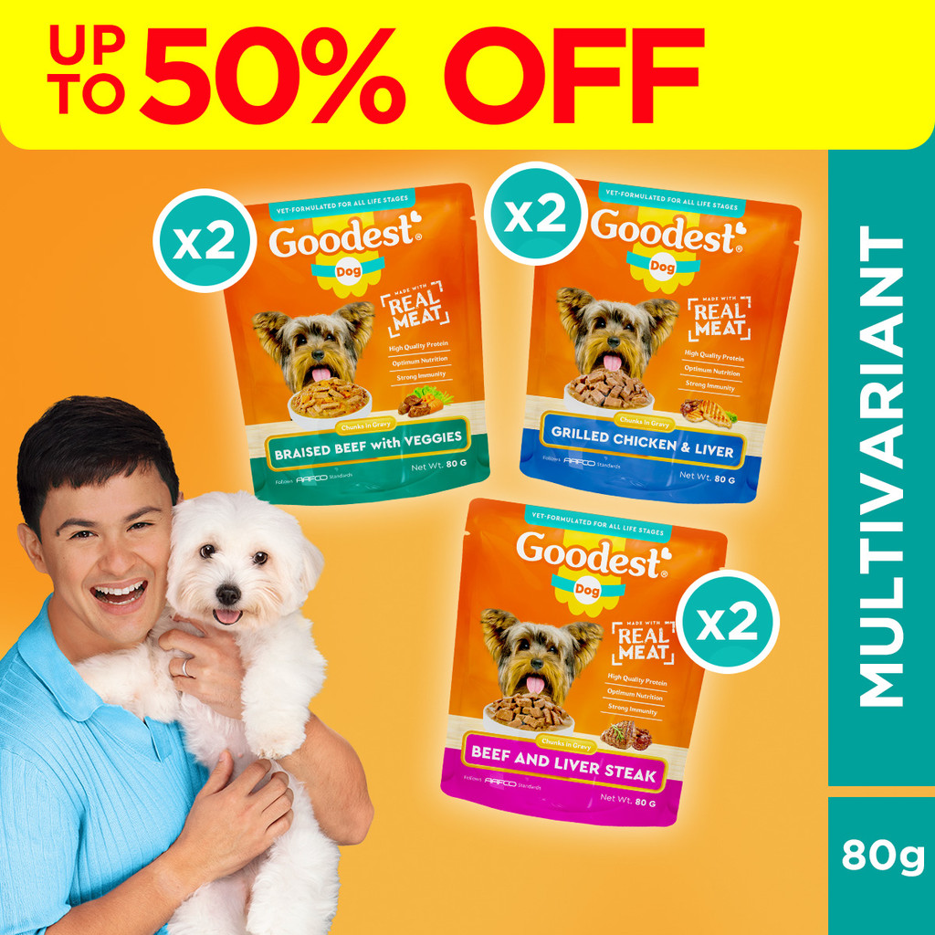Goodest Dog Multivariant Bundle 80g Pack of 6 | Shopee Philippines