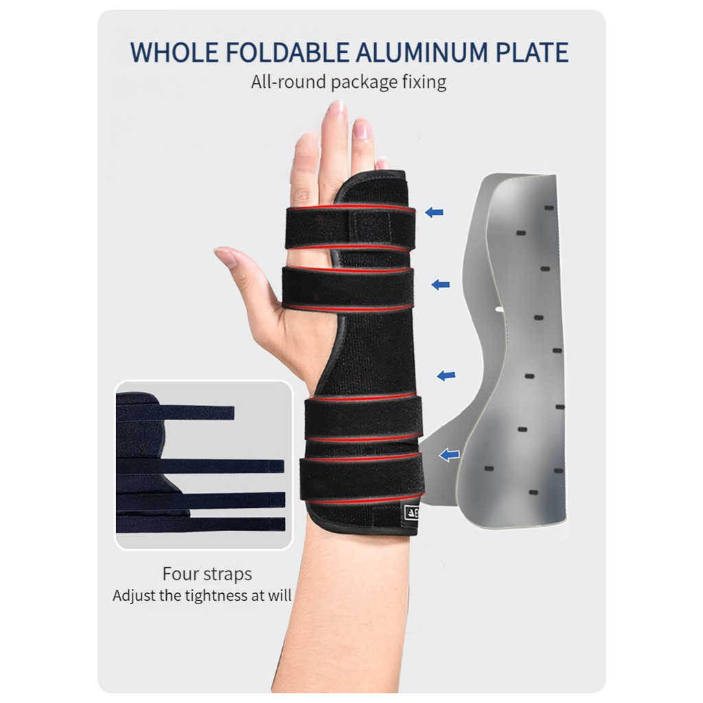 1PC Pinky Finger Splint Hand Brace for Boxer Fractures, Broken Ring ...