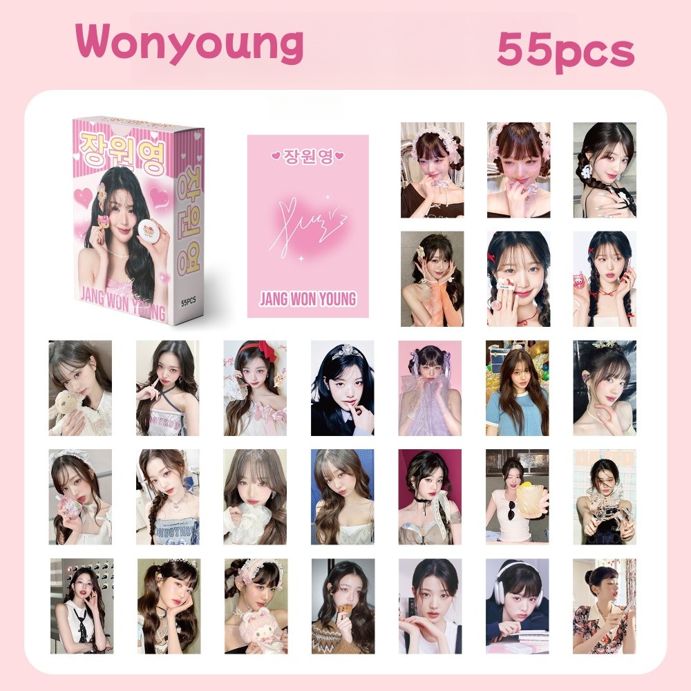 50-55pcs IVE EMPATHY Hologram Laser Lomo Cards ATTITUDE SHOW WHAT I HAVE Alive SWITCH DIVE ...