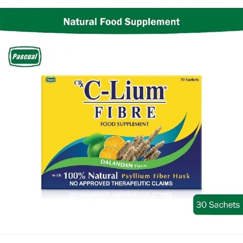 C-Lium Food Supplement Dalandan Fiber Husk 30 sachets | Shopee Philippines