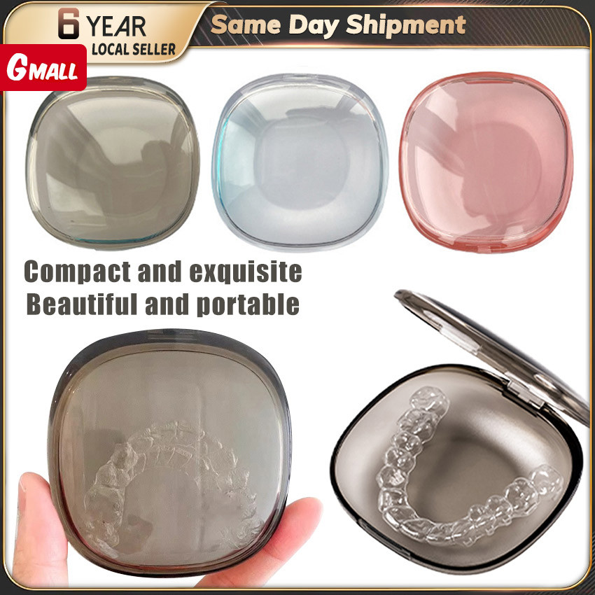 Orthodontic Case Box Dental Invisible Braces Retainer Box Mouth Guard ...