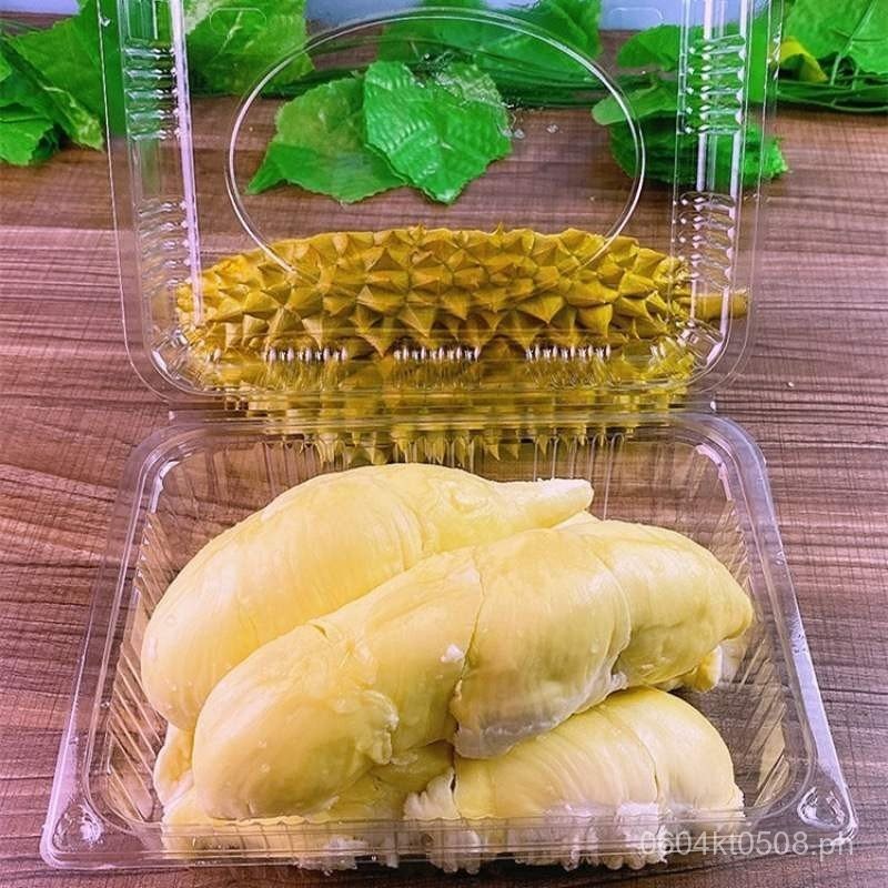 Transparent Square Disposable Fruit Packaging Box with Lid, Thickened ...