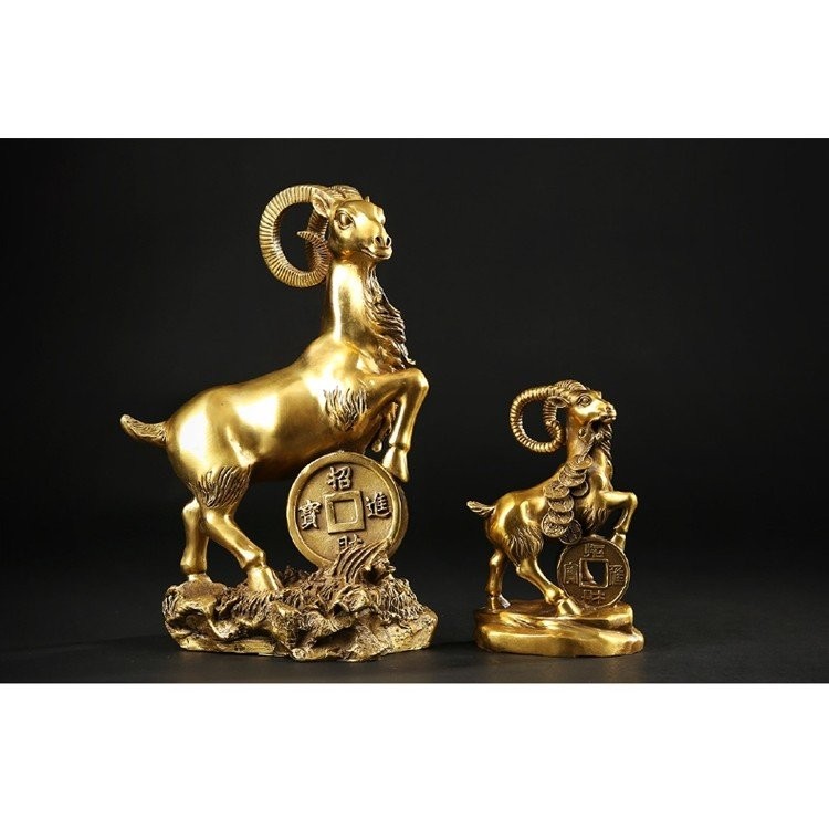 Living Room Gift Sheep Home Decor Money Sheep Chinese Style Ornament ...
