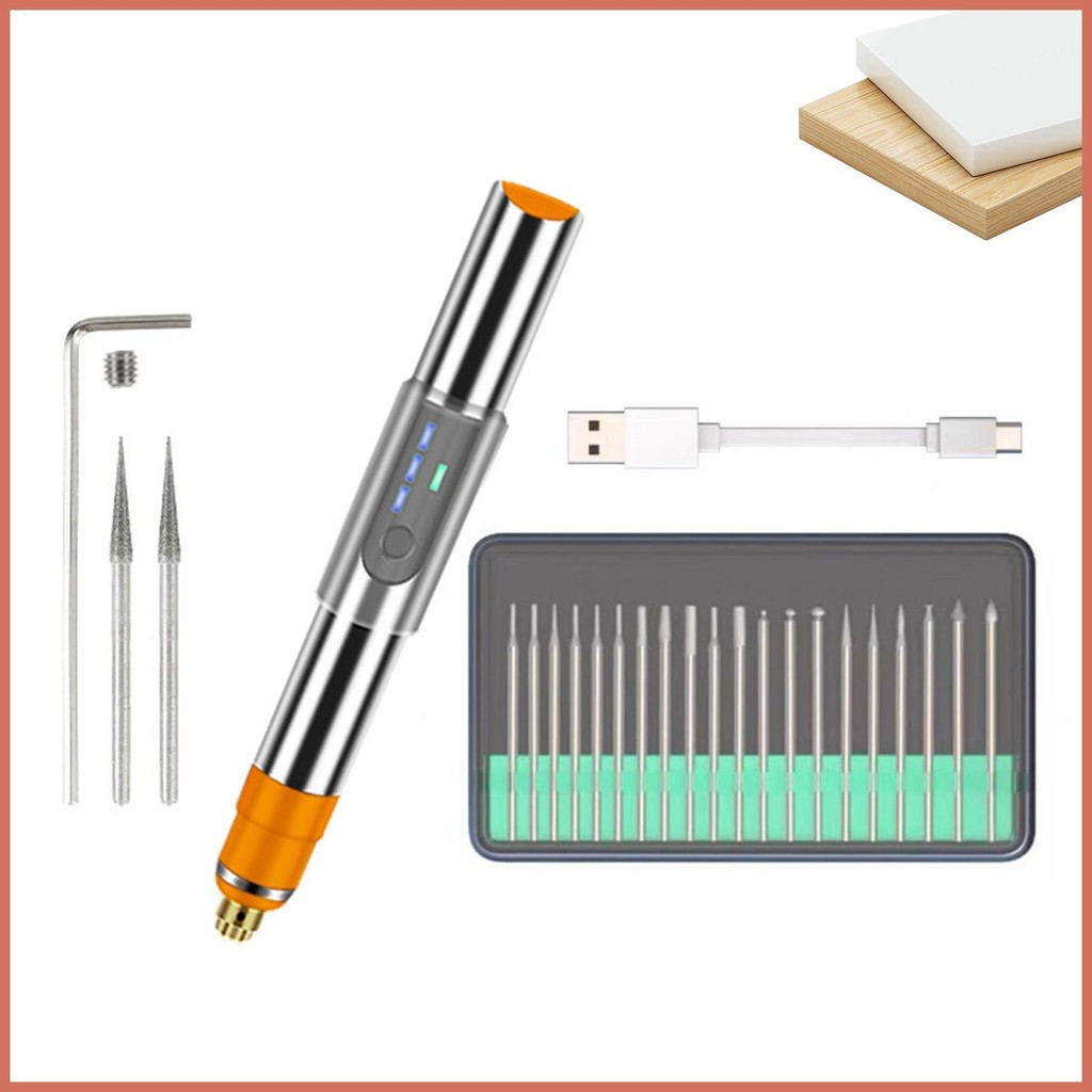 Electric Engraving Pen Engraving Tool Etching Pencil Engraver Hand Held ...