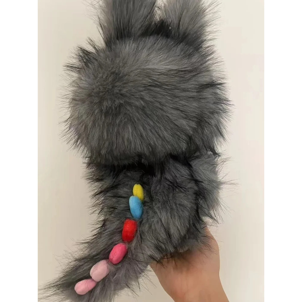 Labubu V3 id 38cm zimomo big into energy Secret ID blind box diy 38cm ...