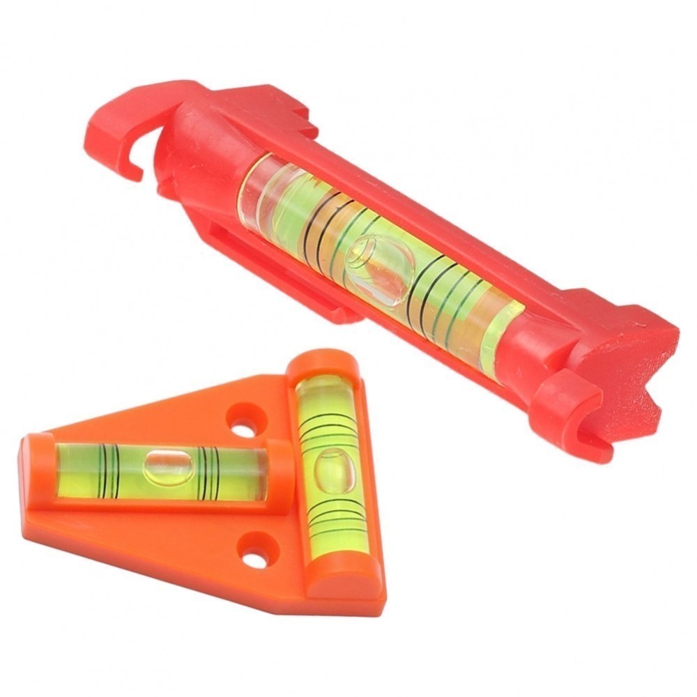 【DOLL】Hanging Line Level String Level Tool 2Pcs Orange Color Acrylic ...