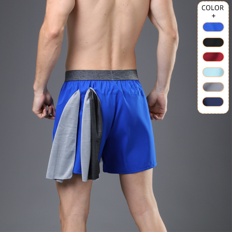 Hot Selling Fitness Shorts Men's European and American Quick-Drying ...