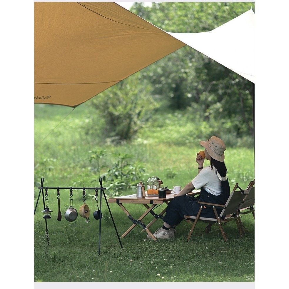 Mountain Fun Camping Triangle Storage Rack Outdoor Organizer Rack ...