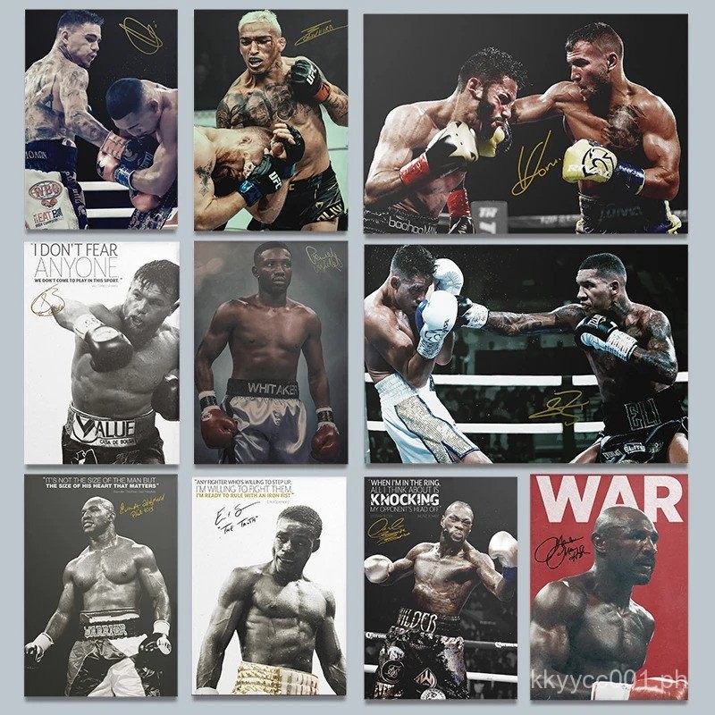 Motivational Boxing Legend Derek Chisora Boxer Poster Canvas Painting ...