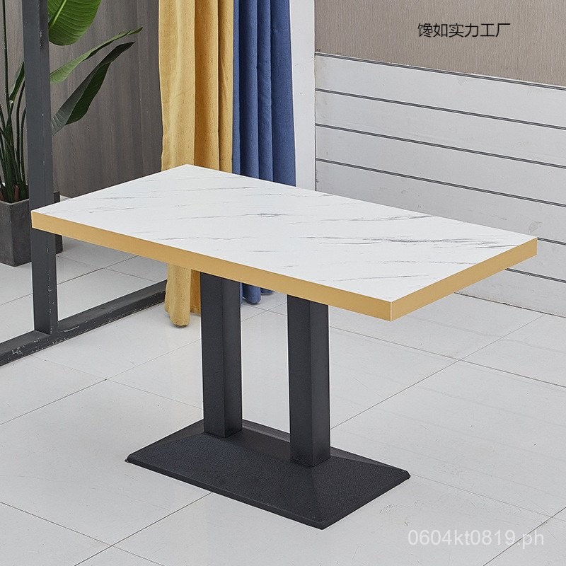 Snack Shop Combination Restaurant Dining Table and Chair Breakfast ...