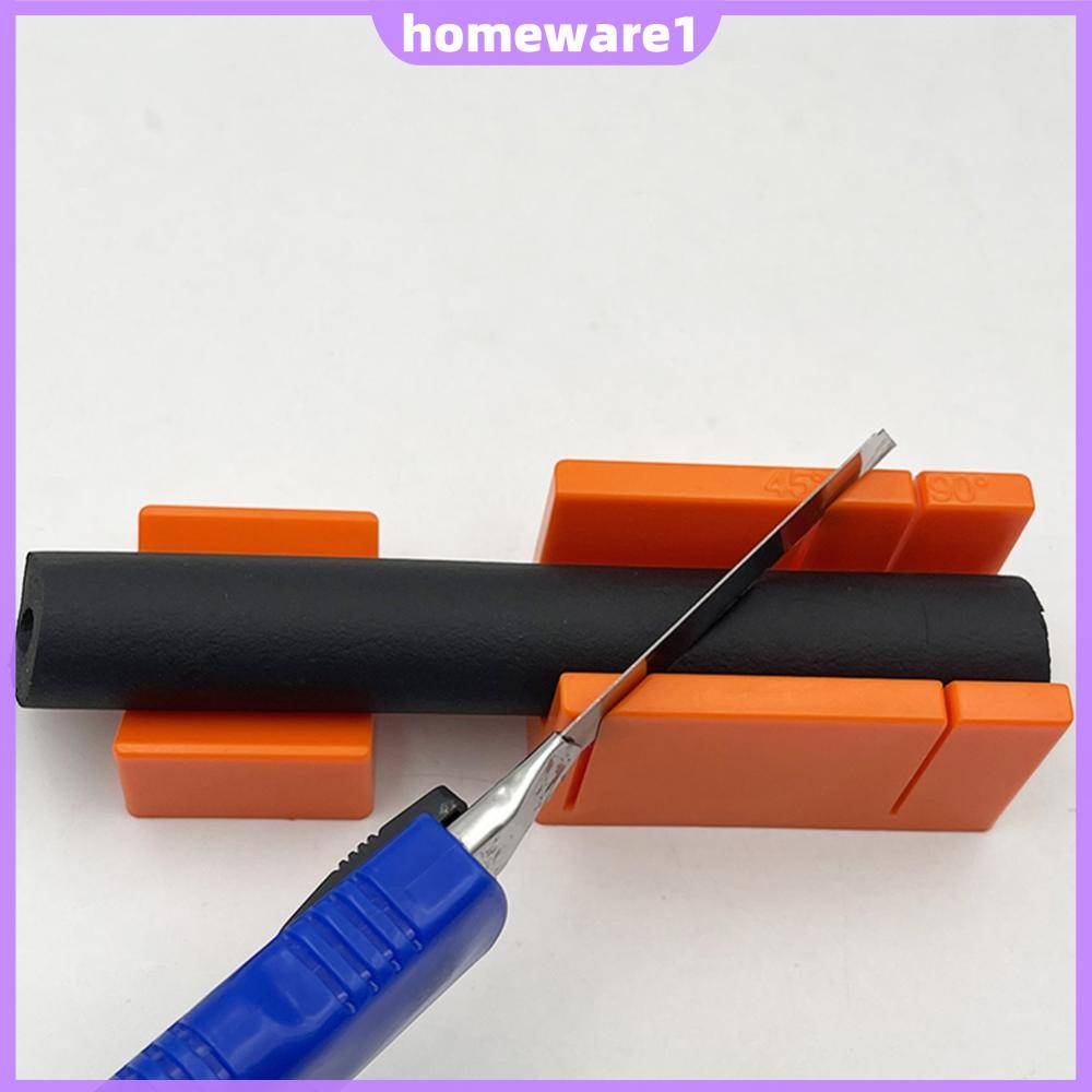 Miter Saw Box 45/90 Degree Miter Box Multi-Function Angle Slot Types ...