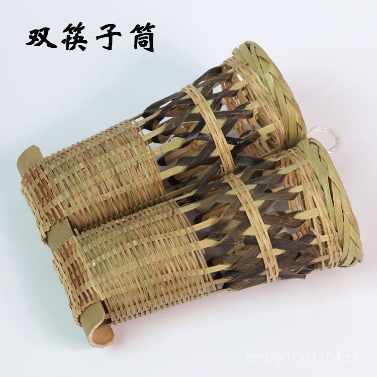 Xiangxi Handmade Bamboo Woven Hanging Kitchen Single/Double Chopstick ...