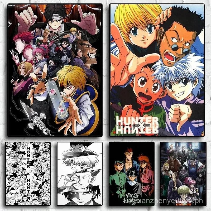 Hunter X Hunter Japanese Classic Anime Poster Killua Zoldyck Wall Art ...