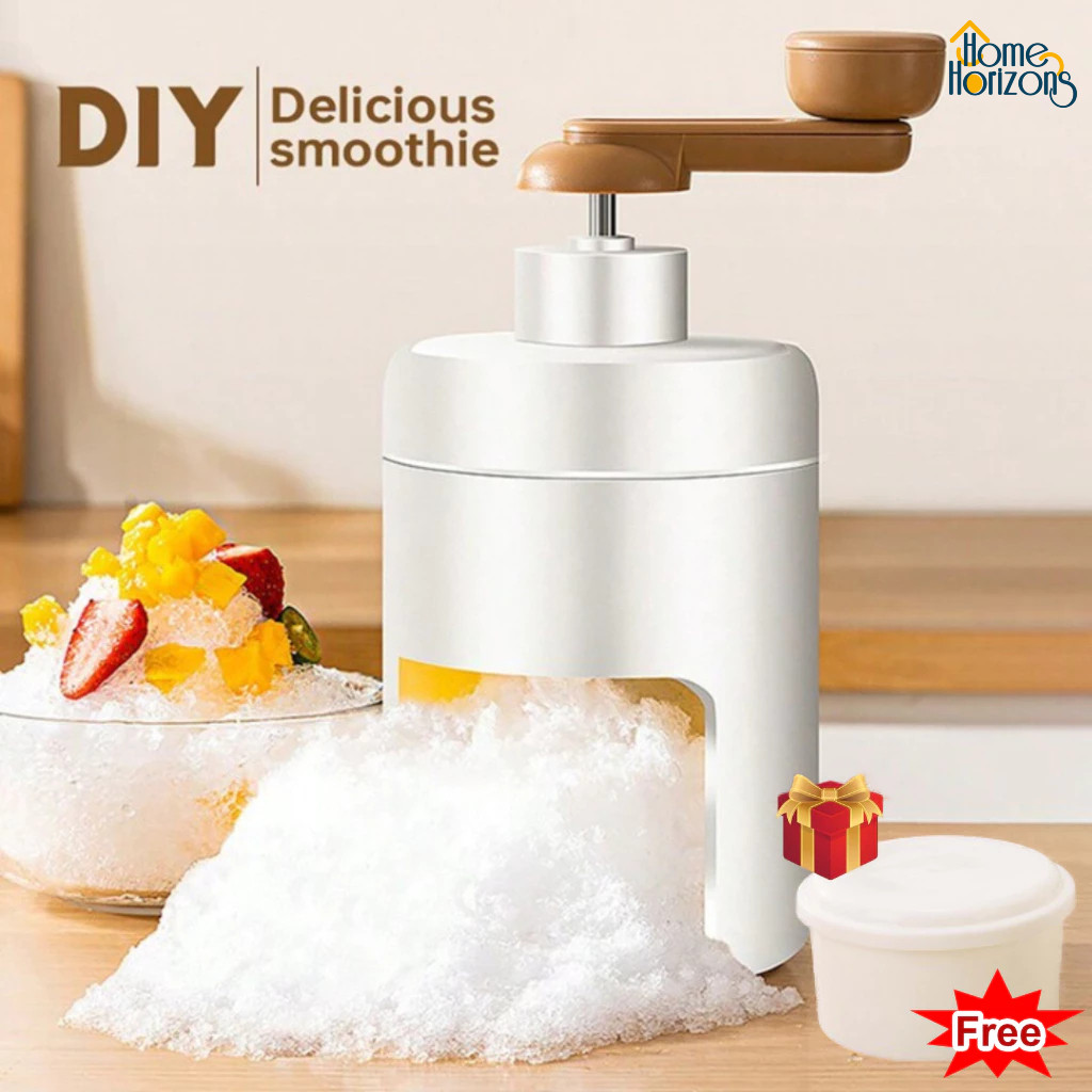 Portable Mini Ice Crusher Hand Manual Smoothies Maker Machine Household ...