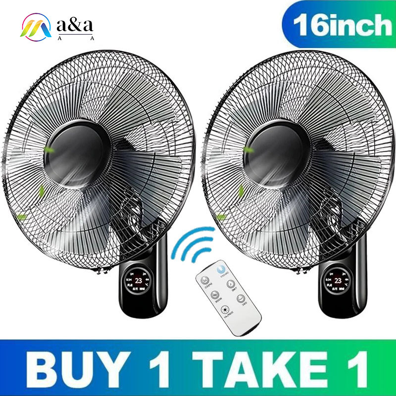 Buy 1 Take1 Electric Fan 16 Inch Wall Fan Portable Stand Fan With ...