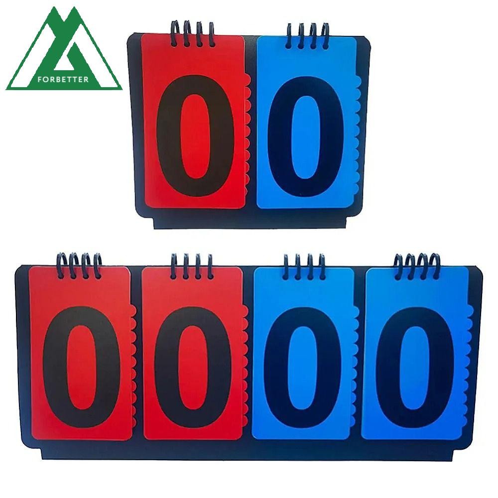 FORBETTER Basketball Scoreboard, Manual 4-Digit Scoreboard Score Keeper ...