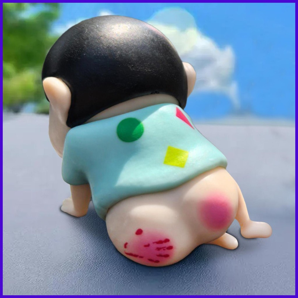 For Crayon Shin-chan Anime Figurine Cute Anime Figures Realistic Crying ...