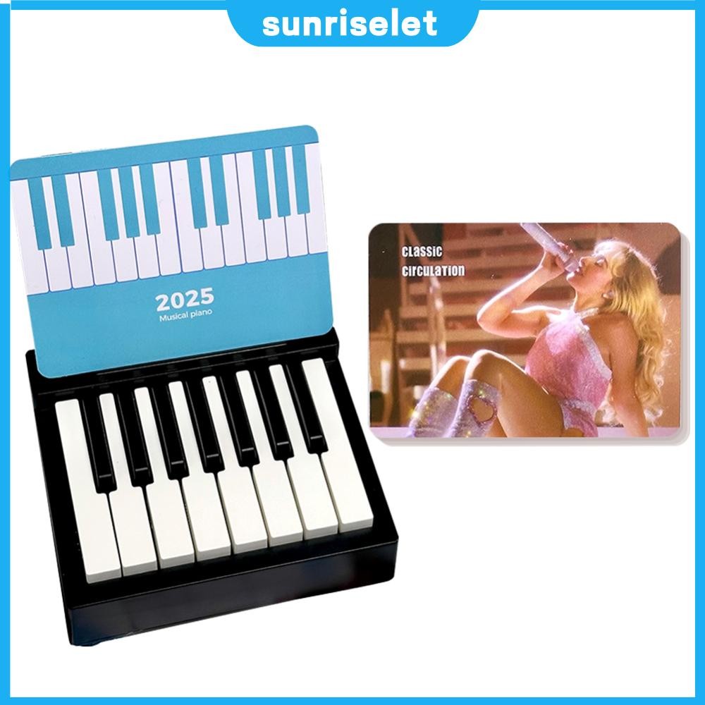 Playable Piano Calendar 2025 Piano Desk Calendar Desktop Peripheral ...