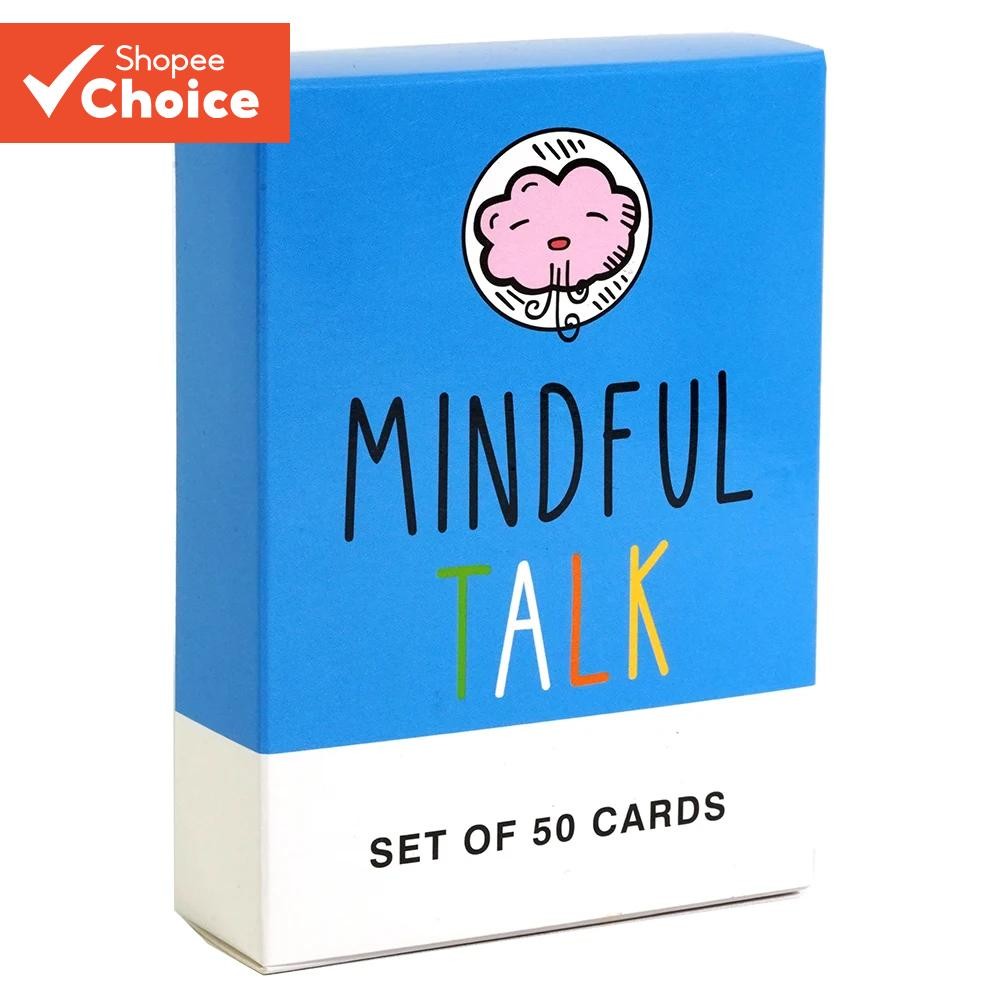MINDFULNESS GAME FOR KIDS: MINDFUL TALK CARDS | Shopee Philippines