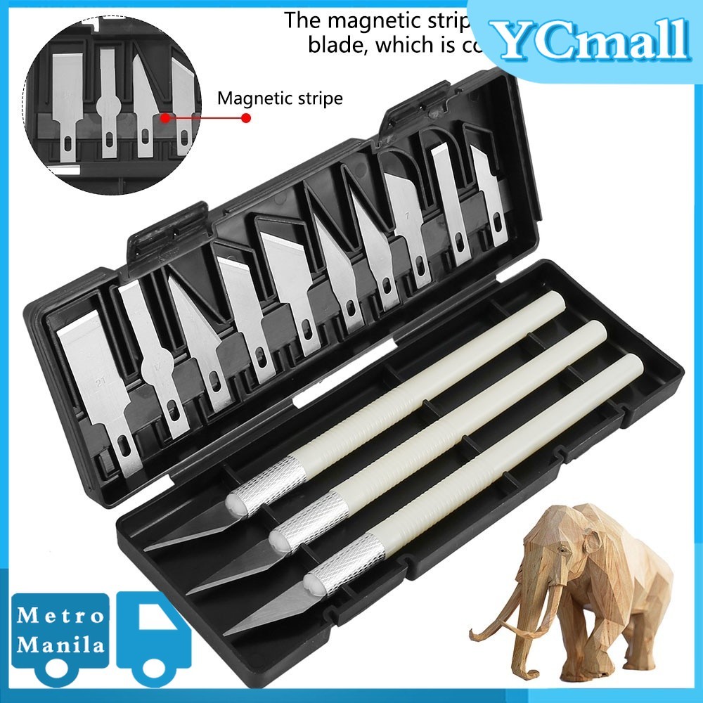 13pcs Engraving Craft knives Kit Carving Knife Precision Craft Knife ...