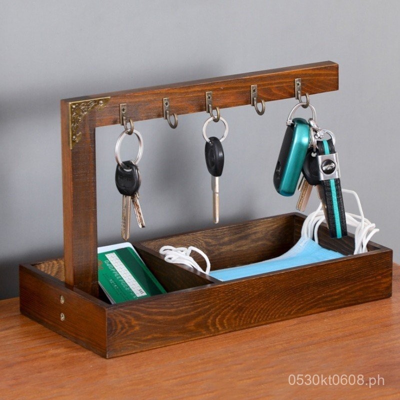 Key Holder for Entryway Doorway Key Entryway Storage Rack Organizer Box ...