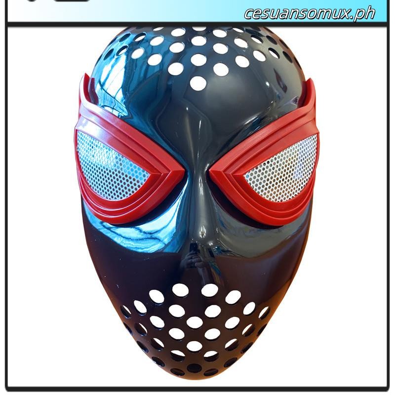 Adult Spiderman Mask Magnet Eyes Halloween Superhero cos Shaping Mask ...