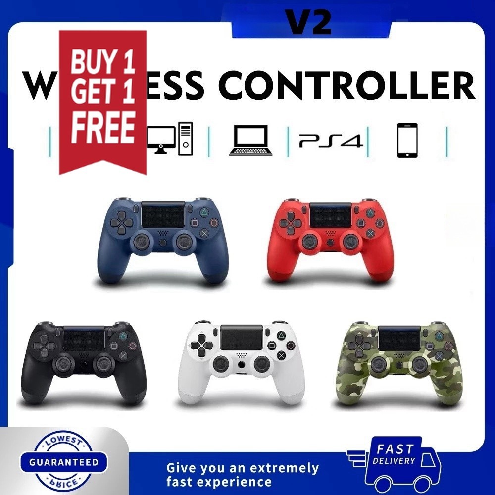 GAMEPAD Controller Controller Wireless Controller Support PC DualShock ...
