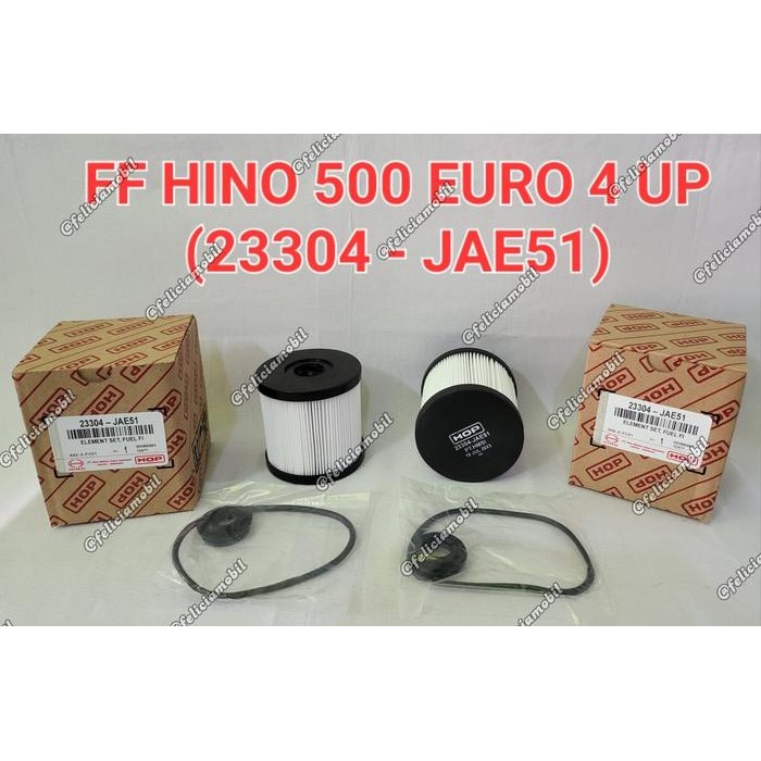 Fuel Filter Diesel Top Up Hino 500 Euro 4 23304-JAE51 | Shopee Philippines