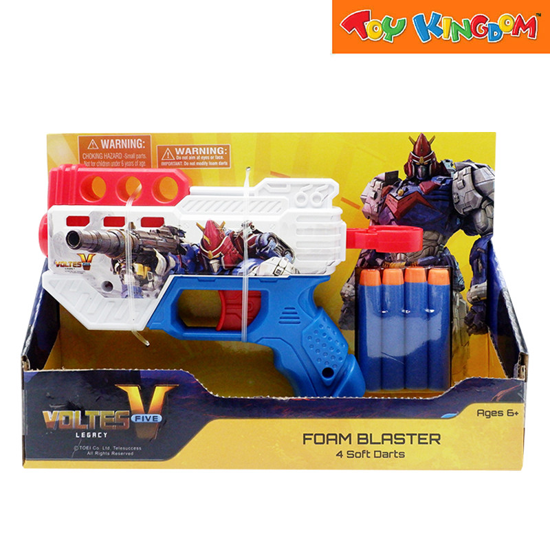 Voltes V Legacy Foam Blaster With 4 Dart | Shopee Philippines