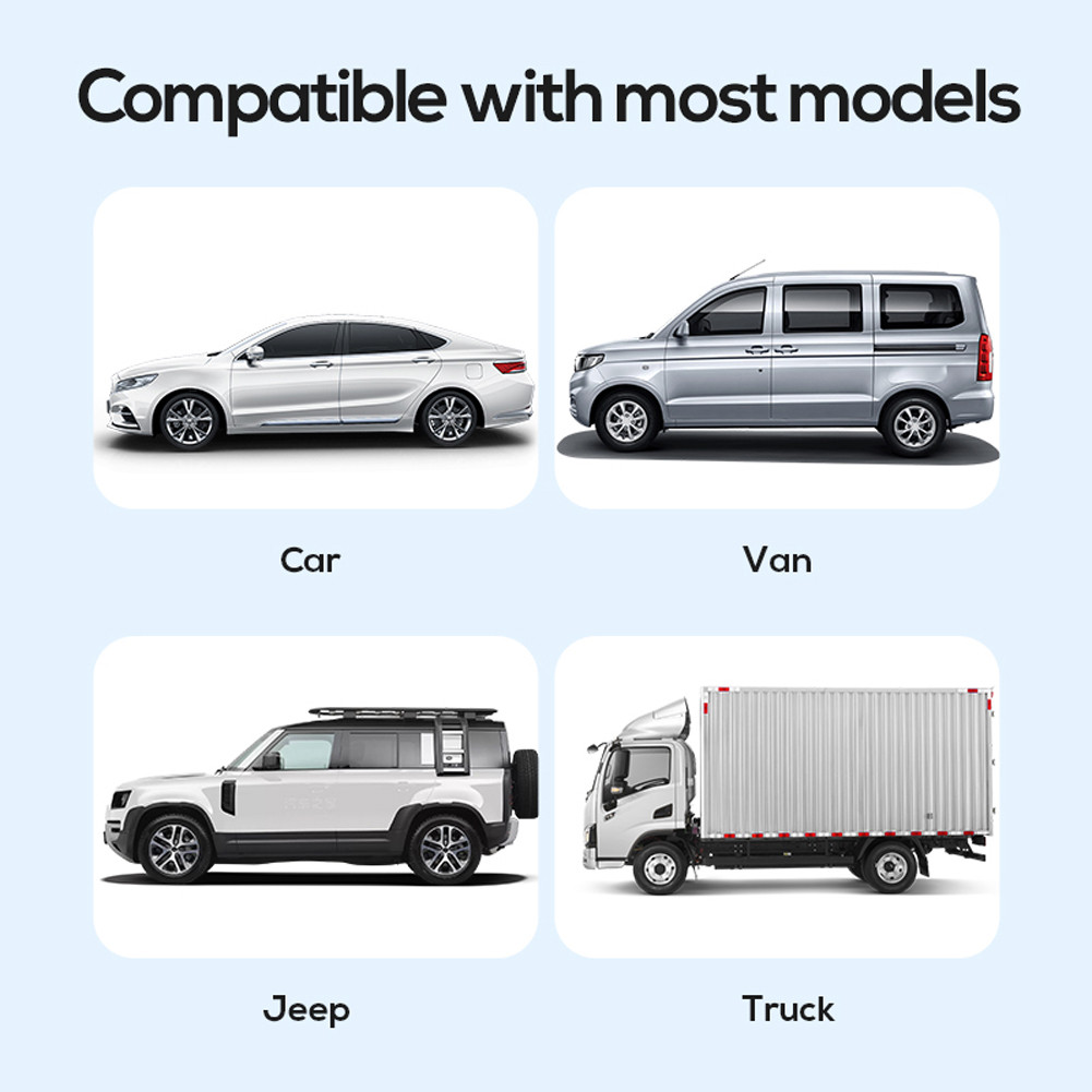 3000mAh Rechargeable Car Seat Headrest Fan 3 Speeds Adjustable Car Cooling Fan USB Type car ...