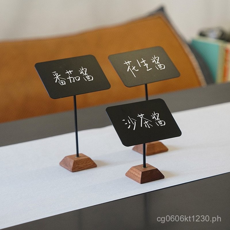 Table Card Menu Holder Restaurant Buffet Display Stand Desktop Hotel ...