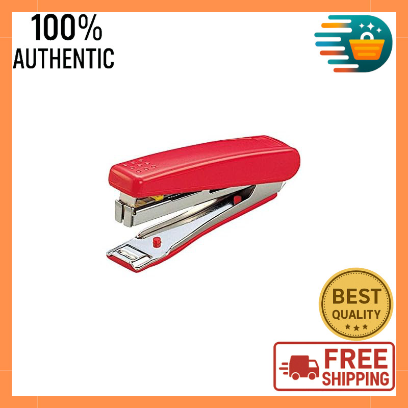 Kokuyo Stapler, staples up to 20 sheets, holds 50 No. 10 red staples ...