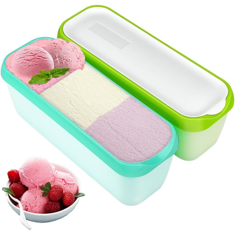 Ice Cream Trays for Homemade Ice Cream - Ice Cream Container Kitchen ...