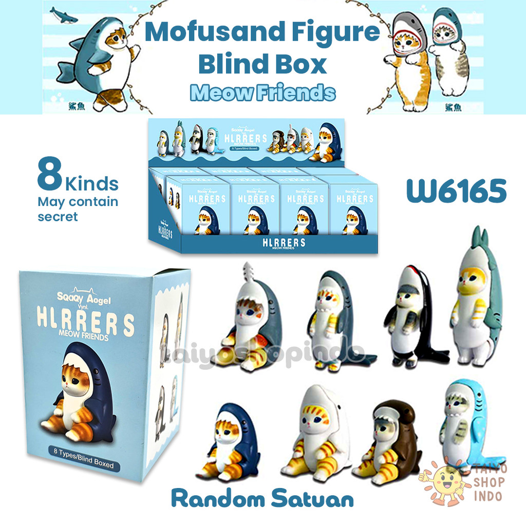 TAIYO Mofusand Mini Figure Random Series Sonny Angel Hippers Kids ...