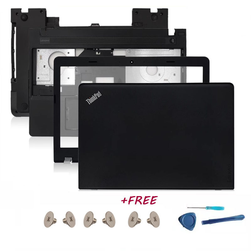 NEW For Lenovo Thinkpad Laptop E570 E570C E575 Series Black LCD Back Cover/Front Bezel/Hinges ...
