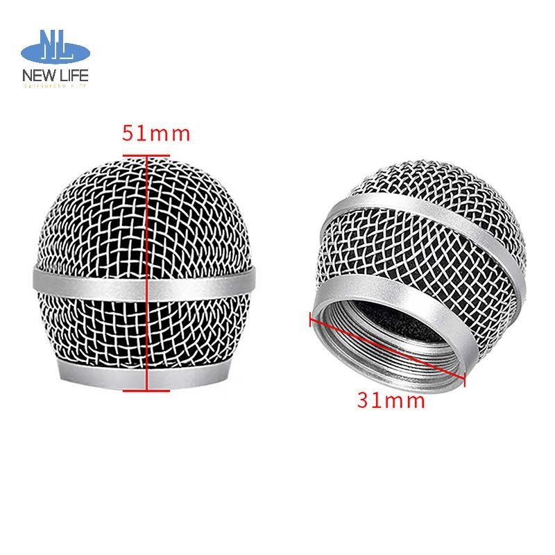 # New Life # Replacement Metal Microphone Grille Replacing Professional ...