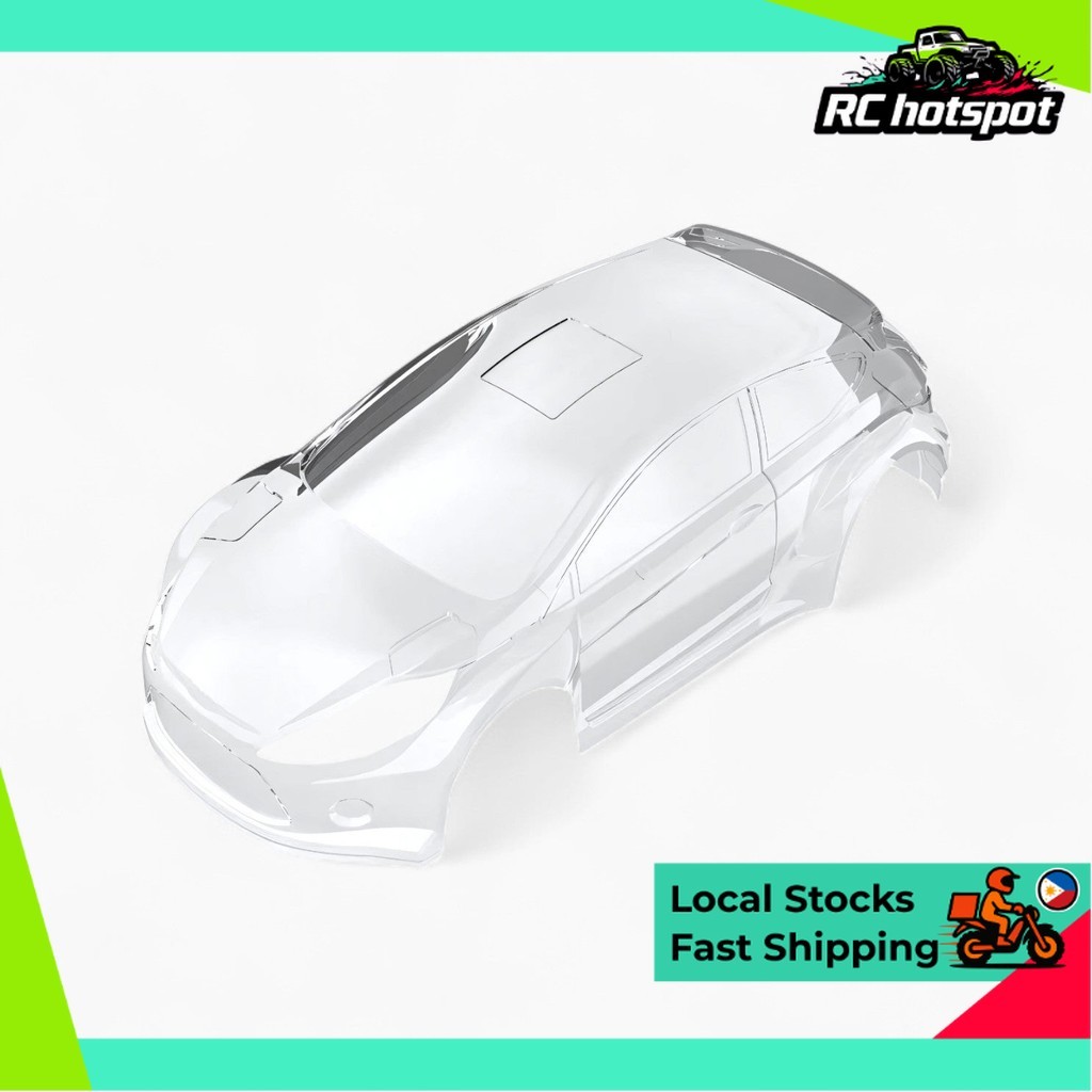 Body Shell with Stickers (Clear Body Shell) Spare Part for RLAARLO XTS ...